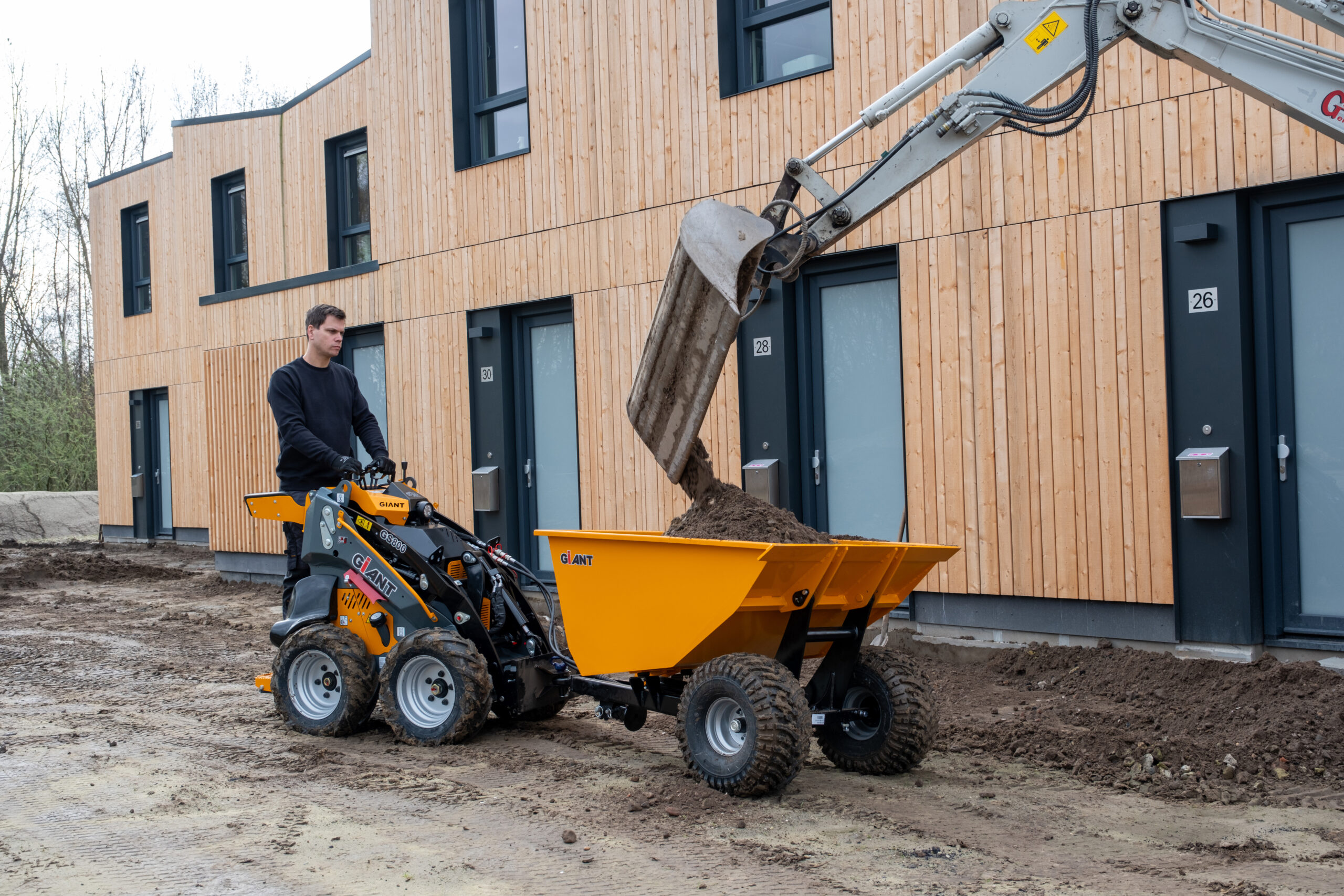 SKID STEER GIANT GS800 - PrimBTP.com - Site Officiel - Importateur de ...