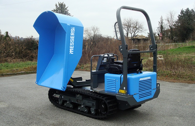 Mini-transporteur à chenilles Messersi TC230d - PrimBTP.com - Site ...